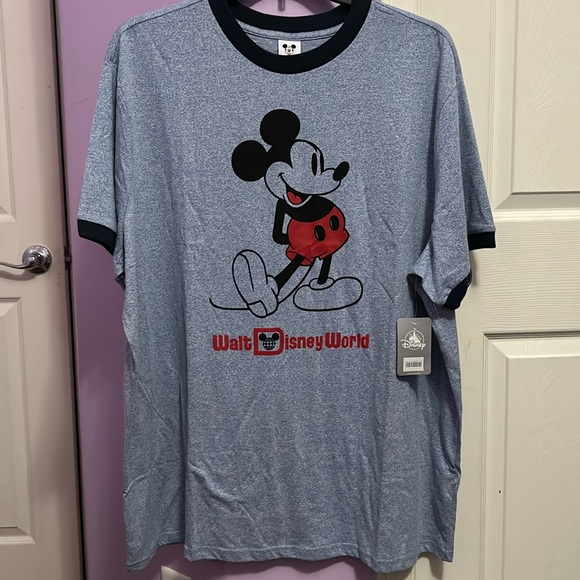 Disney WDW | Shirts | Mickey Mouse Walt Disney World Ringer Tee | Poshmark